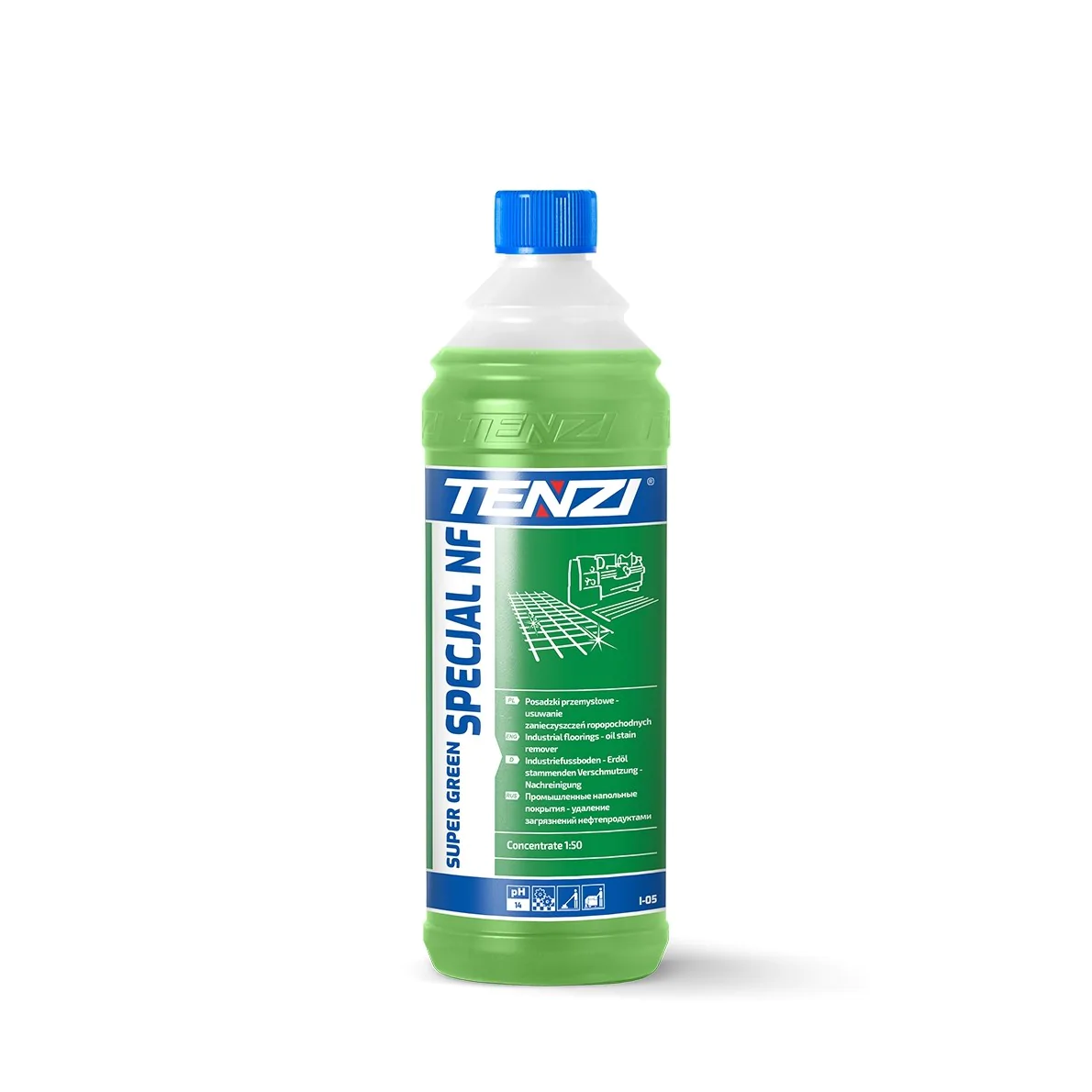 TENZI CAR WASH SuperGreen Specjal NF 1L - Clinic4Car