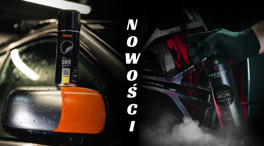 Nowości w chemii samochodowej – ADBL GRR i Fresso Iron Remover - Clinic4Car